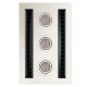 IXL Neo Vent N Lite Module Bathroom Exhaust & Light in Silver [ 34102 ]