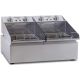 Roband Single Pan 11L 2 Basket Counter Top Frypod Fryer