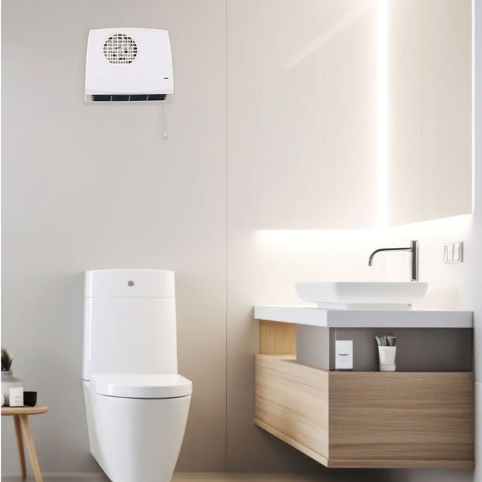 IXL Winflow Classic 2400W Wall Mount Bathroom Fan Heater [ 72760 ]